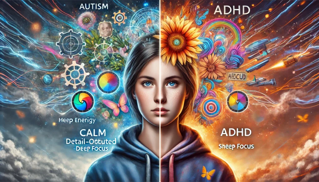 Distinguishing Symptoms: Autism vs ADHD in Girls - Nootropics Planet